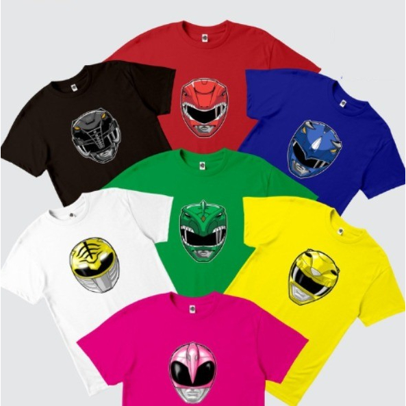 Jual Kaos Tshirt Baju Obral Murah Combed 30S Distro MIGHTY MORPHIN ...