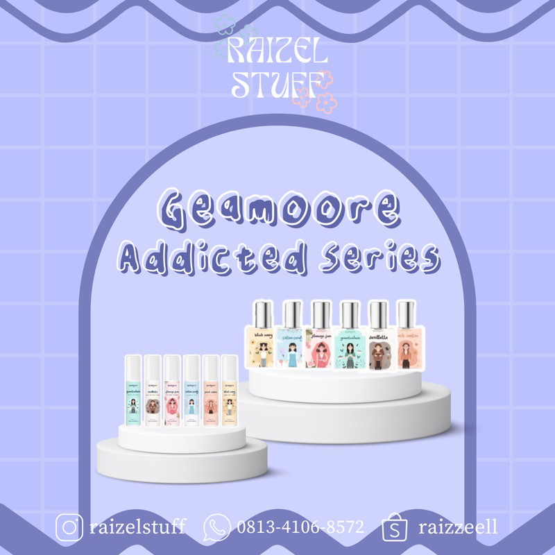 Jual GEAMOORE - Addicted Series Perfume ( BPOM APPROVED) | Shopee Indonesia