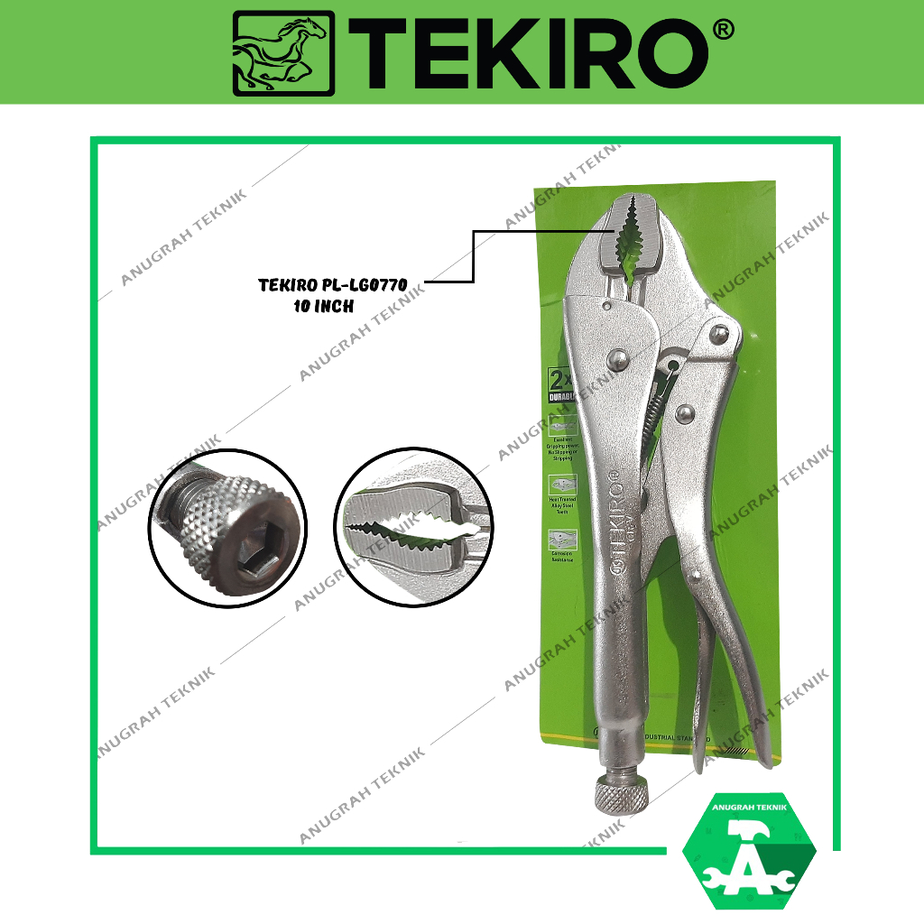 Jual Tekiro PL-LG0770 Original Tekiro Handtools / Vice Grip Tang Stel ...
