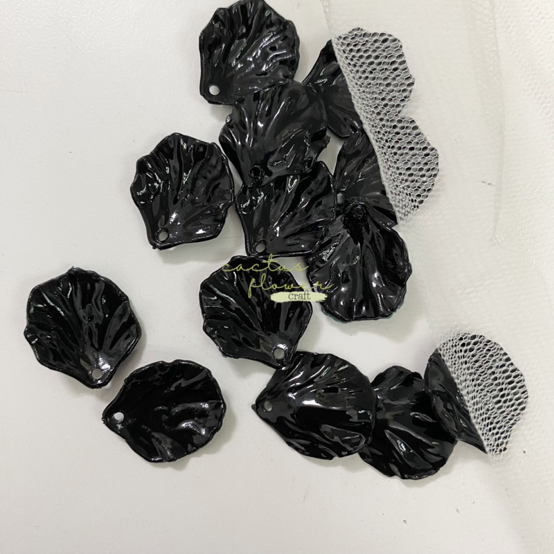 Jual Manik-manik Kelopak Kerang Black | Shopee Indonesia