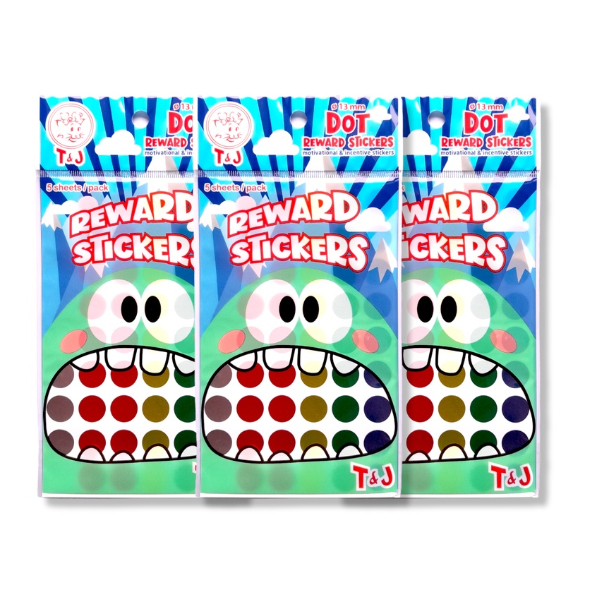 Jual TOM and JERRY REWARD STICKER - Sticker DOT 13MM -[ 1 Pad ...