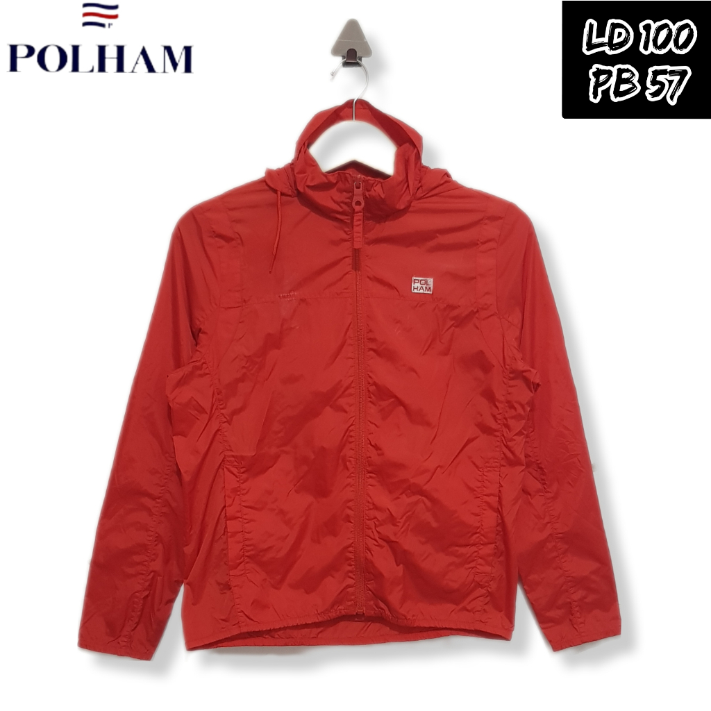 Jual Jaket Running POLHAM Thrift Like New | Shopee Indonesia