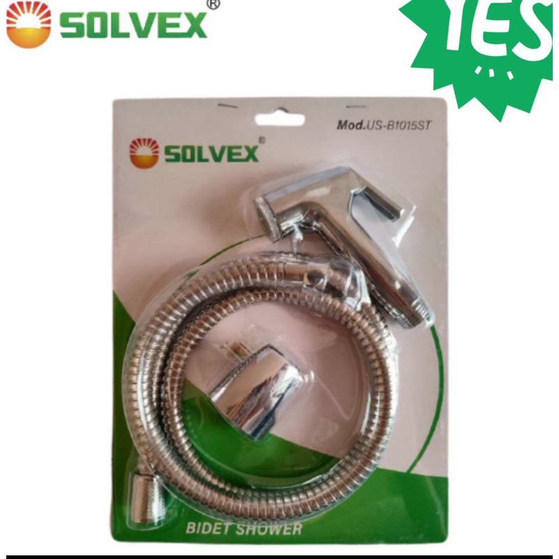 Jual Jet shower set toilet washer bidet kloset wc toilet hitam croom ...