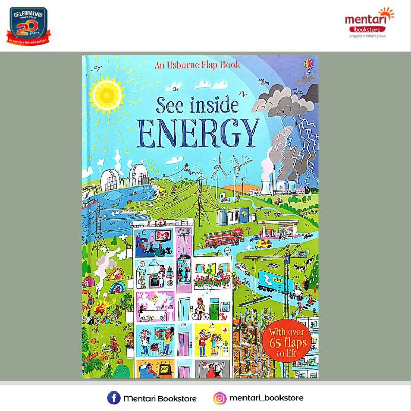Jual An Usborne Flap Book See Inside ENERGY || Buku Cerita Pengetahuan ...