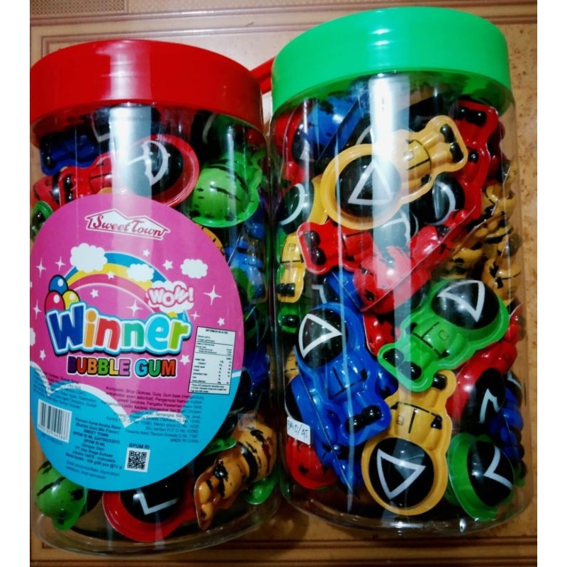 Jual permen karet squid game aneka rasa buah | Shopee Indonesia