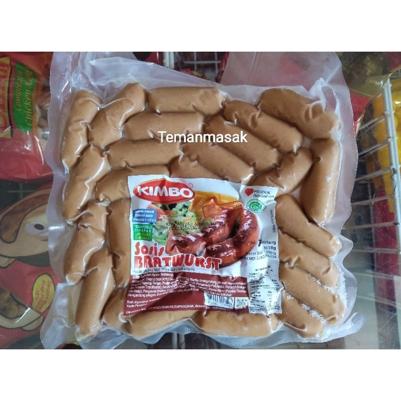 Jual Sosis Cocktail Kimbo Bratwurst 450gr | Shopee Indonesia