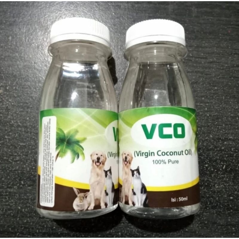 Jual Oil Minyak VCO Pure 50ml Obat Jamur Scabies Kucing Anjing Kelinci ...