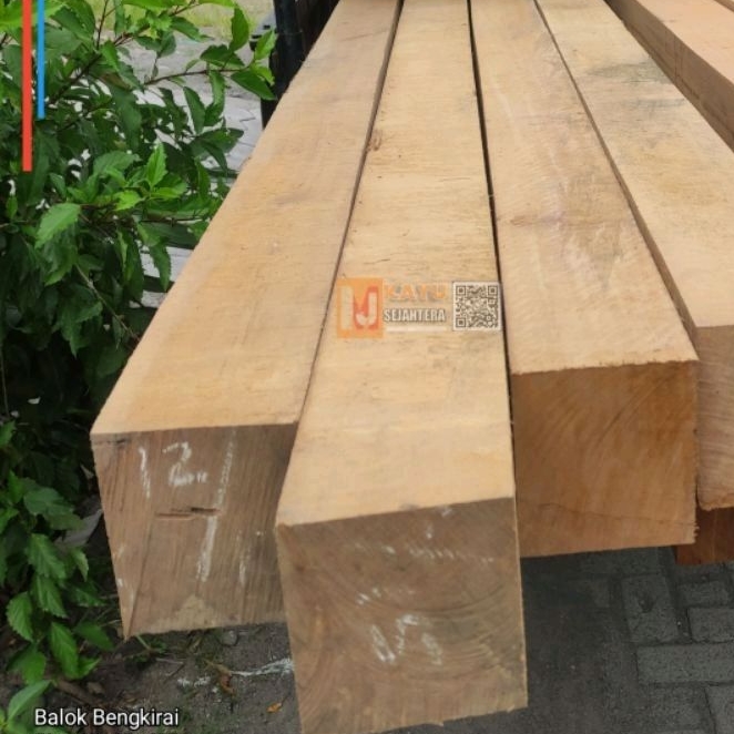 Jual Beam Balok Tiang Pergola Gazebo Kayu Bengkirai 10 x 10 x 250 - 400 ...