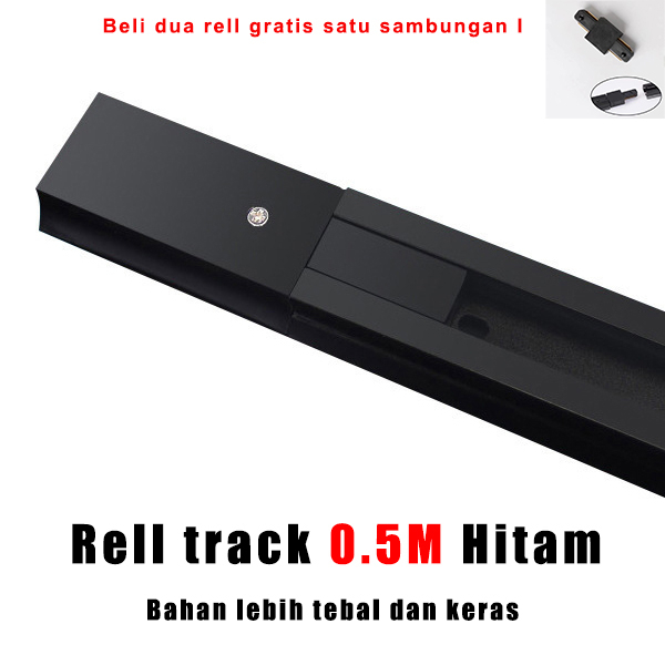Jual Golden LED LAMPU RELL TRACK LED SOROT LAMPU SOROT TRACKLIGHT REL ...