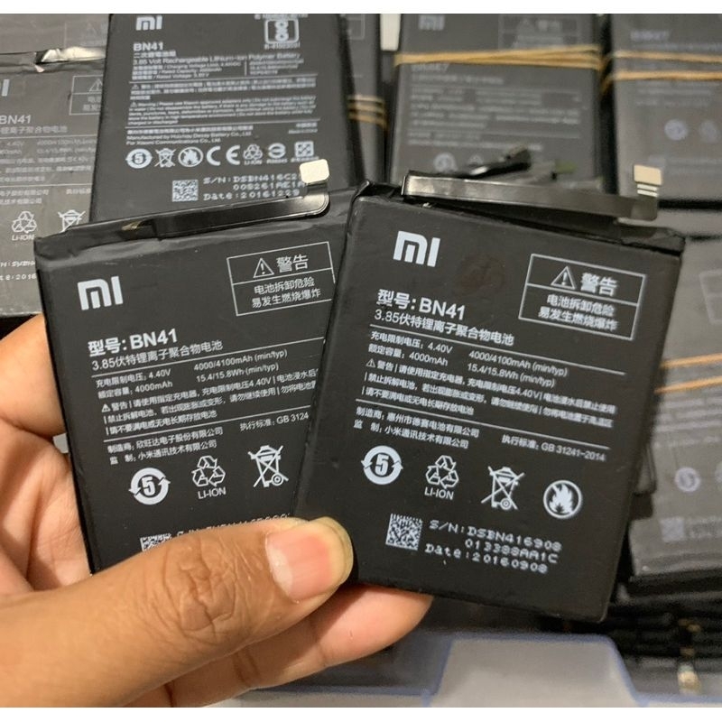 Jual COD - Battery Baterai Redmi Note 4 Original - BN41 | Shopee Indonesia