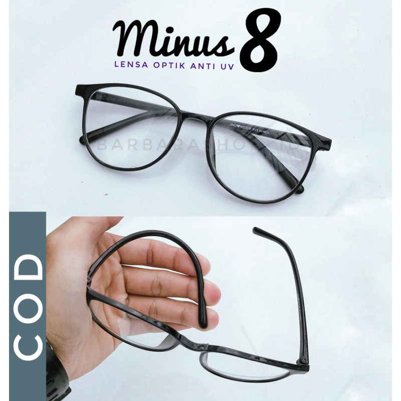 Jual KACAMATA MINUS 8,-7,-6,-5,-4,-3,-2 -1, MINUS SLINDER RABUN JAUH ...