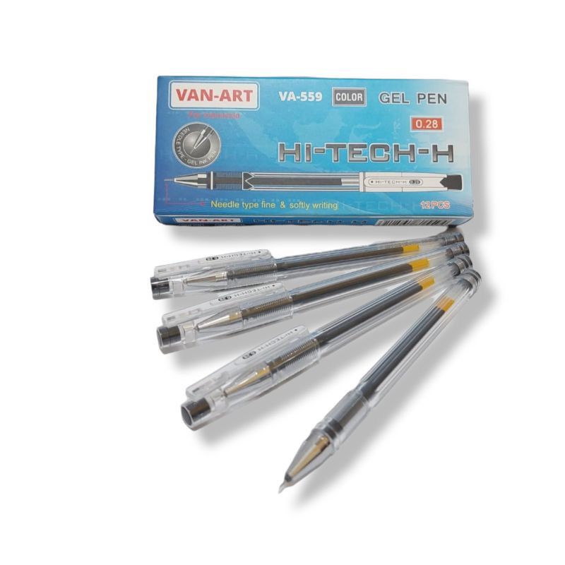 Jual (1pack) Pulpen/Gel Pen Hi-Tech-H Van Art VA-559 Hitech Hi-Tech ...