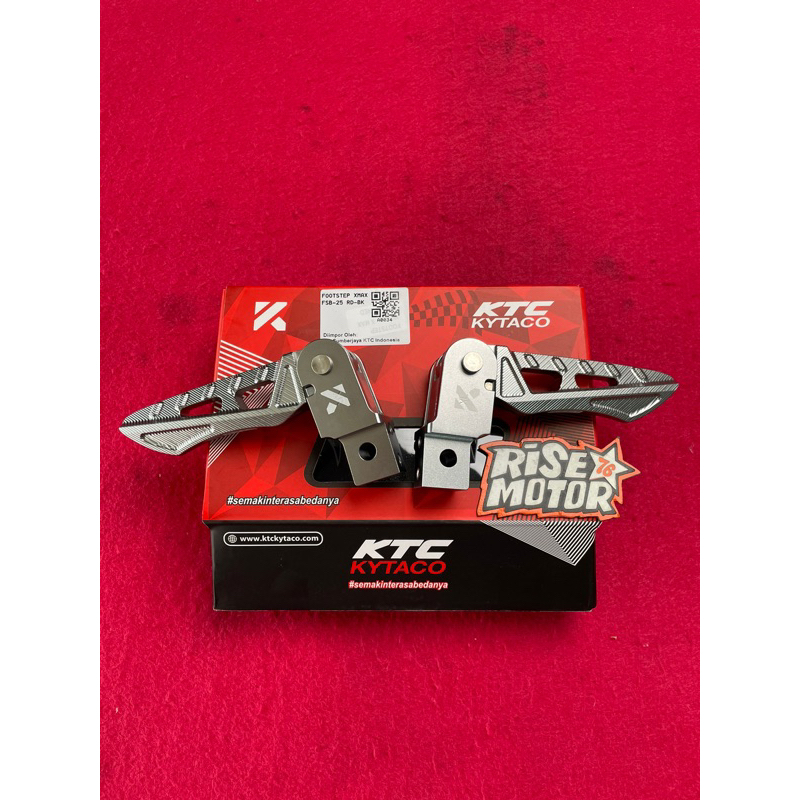 Jual FOOTSTEP KTC KYTACO XMAX NMAX FSB 25 GREY | Shopee Indonesia