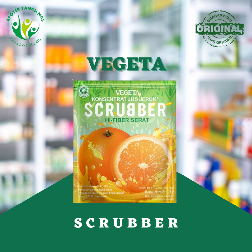 Jual Vegeta Scrubber | Shopee Indonesia