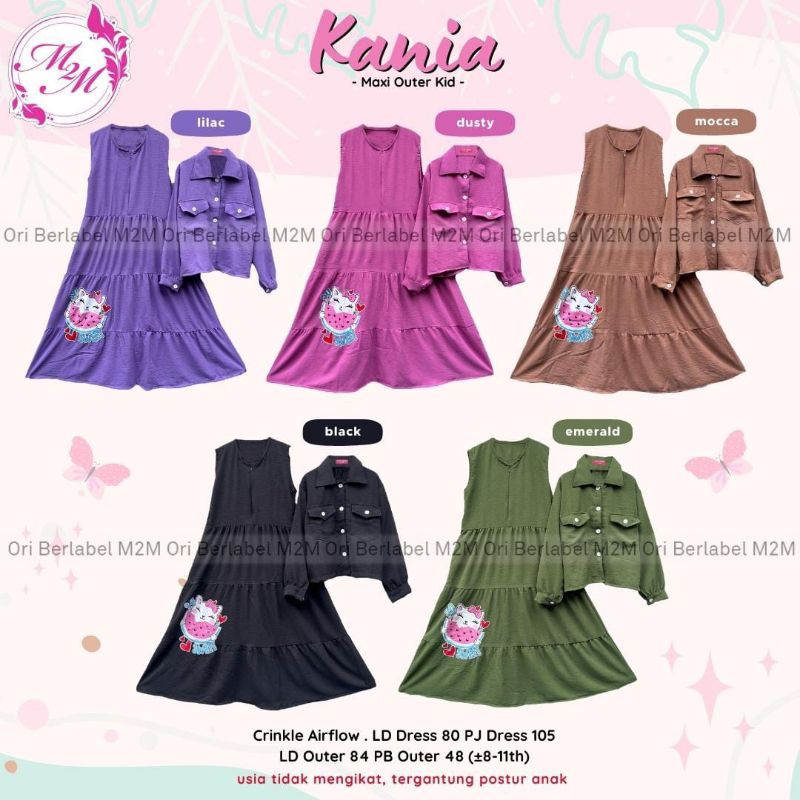 Jual Kania Maxi Set Kids (M2M) | Shopee Indonesia