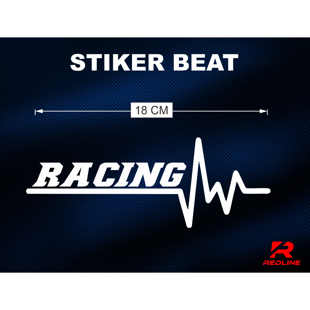 Jual Stiker Sticker Racing Heart Beat | Shopee Indonesia