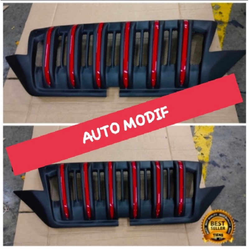 Jual grill daihatsu terios tipe R delux camera warna hitam doff ...