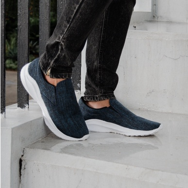 Jual Redknot Miter Navy Koketo Series - Sepatu Slip On tanpa tali untuk ...
