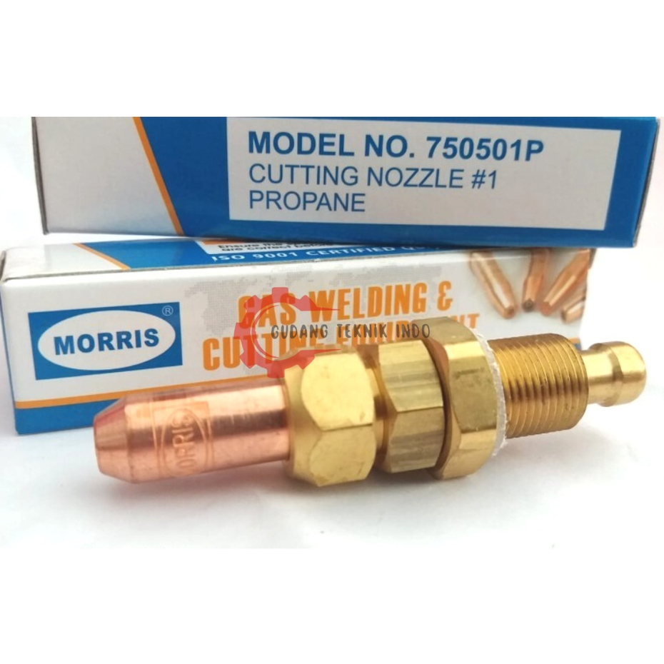 Jual Cutting Nozzle ST 8 MORRIS Model 75050 / Cutting Tip ST 8 MORRIS ...