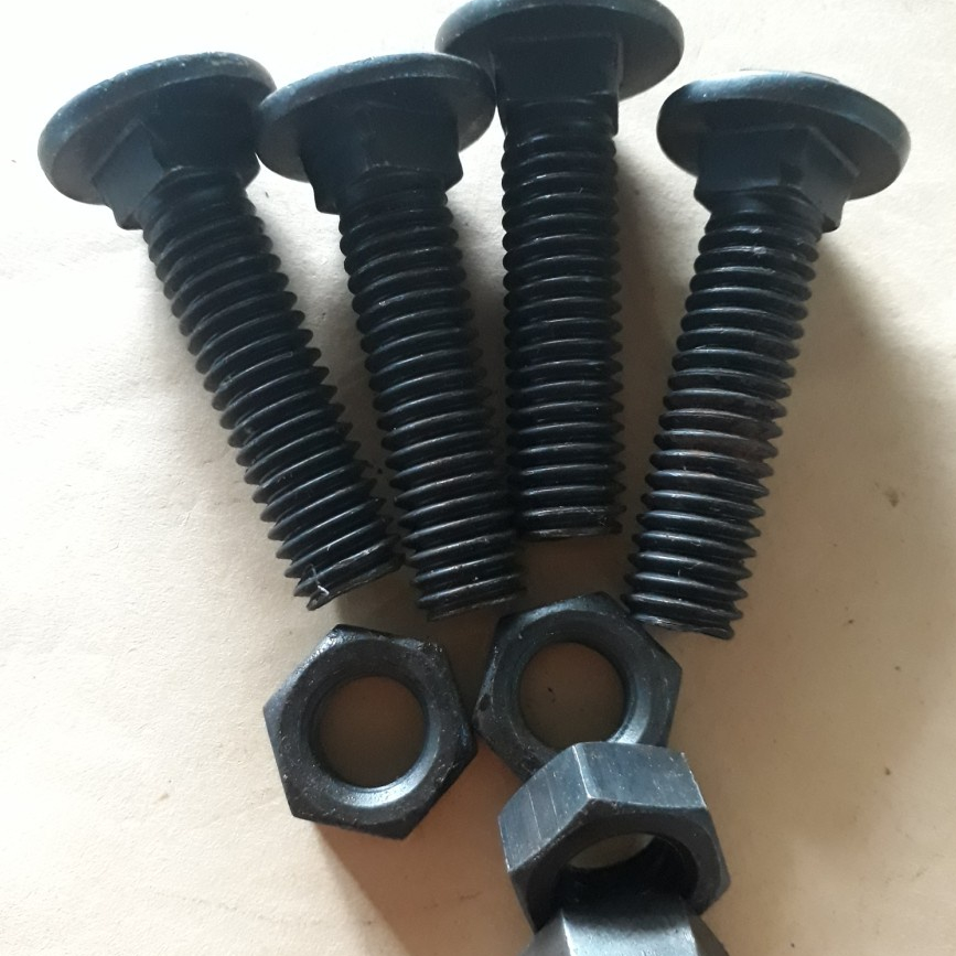 Jual Baut + Mur CB 3/8 x 1 /(inchi)/CB payung hitam/panjang 2,5cm/(per ...