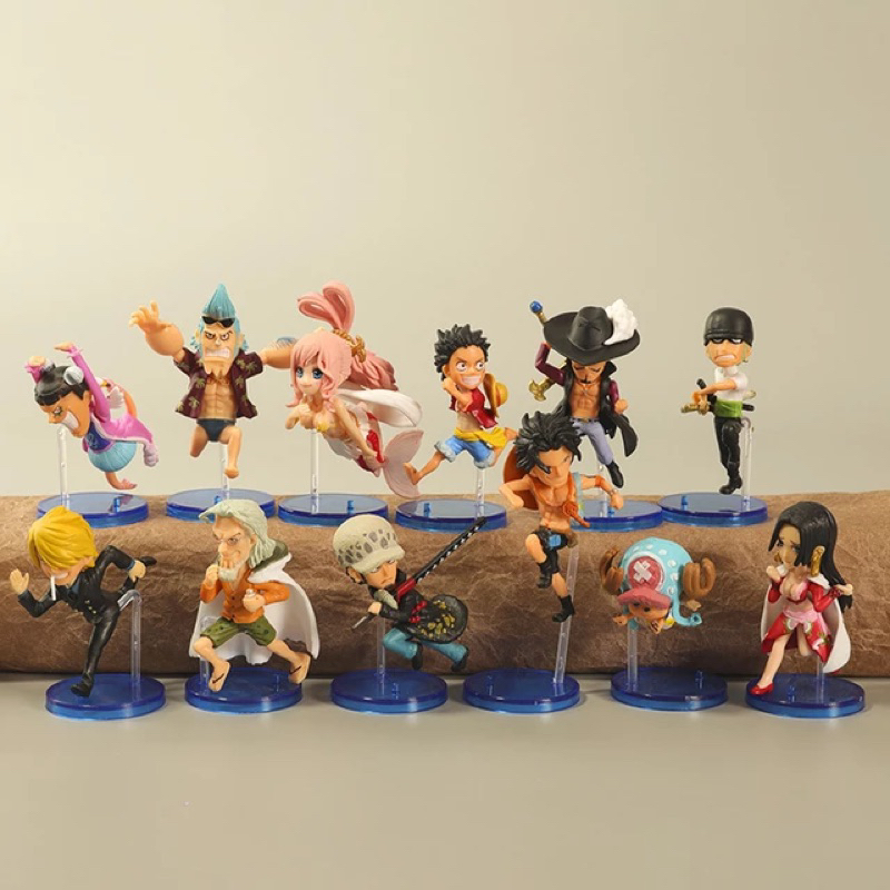 Jual Action Figure WCF Luffy Bon Clay Hancock Mihawk Shirahoshi ...