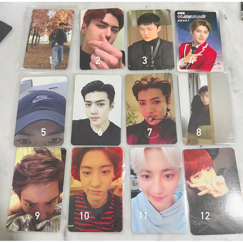 Jual [READY] Official Photocard PC Album Chanyeol & Sehun EXO | Shopee ...