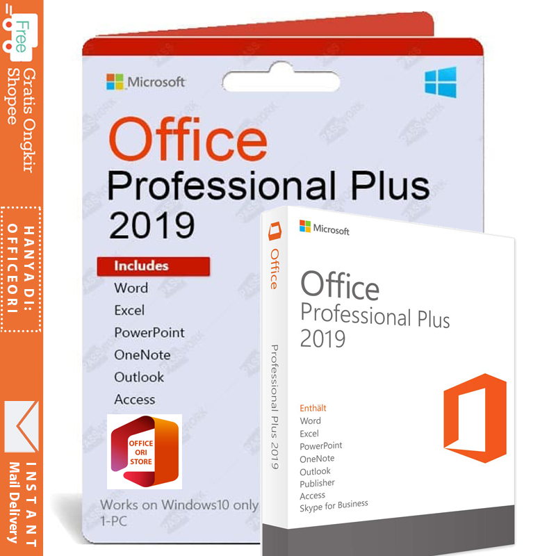 Jual top.promo Office Professional Plus 2021 / 2019 / 2016 original ...