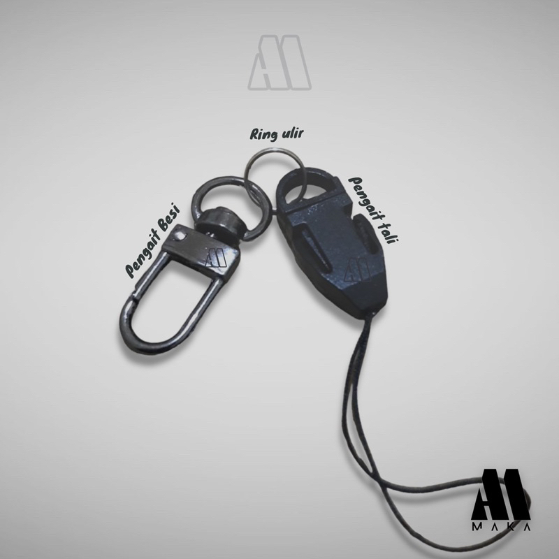 Jual Pengait Tali / Pengait Besi Lanyard / Gantungan Tali HP MAKA ...