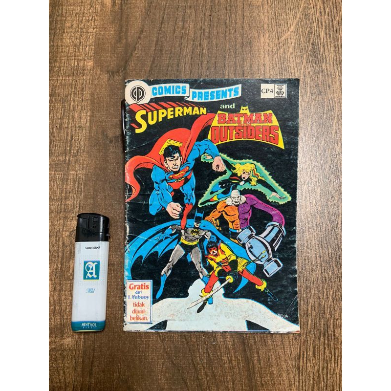 Jual Komik Superman Dan Badman x Sabun Lifebuoy 1985 Indonesia DC Comic ...