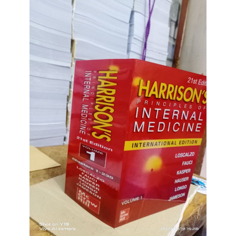 Jual Harrison's Principles of Internal Medicine, 21 Edition (Vol.1 ...