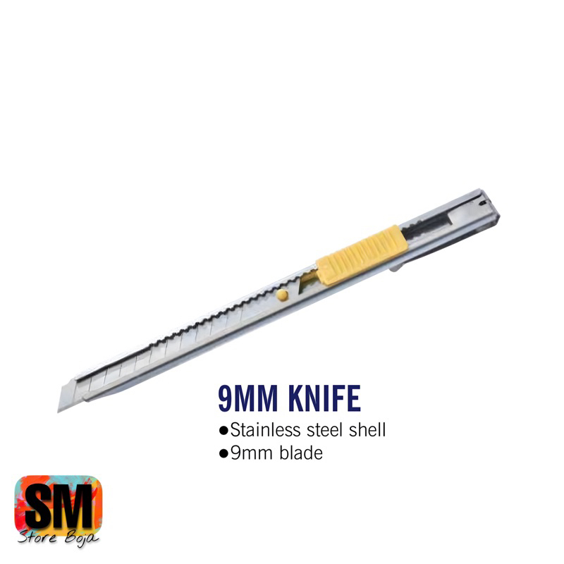 Jual Pisau Cutter 9mm JETJO TOOLS 101004 / Knife Case - Snap Off Knife LAKONI PRO | Shopee Indonesia