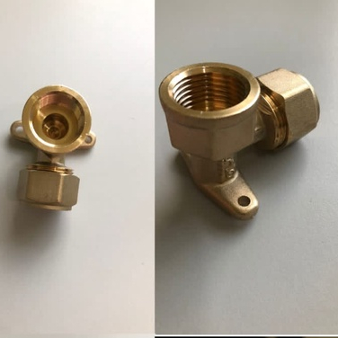 Jual Knee Keni Drat Dalam Air Panas Kuningan KDD Ripeng 1/2" TANPA BOBOK | Shopee Indonesia