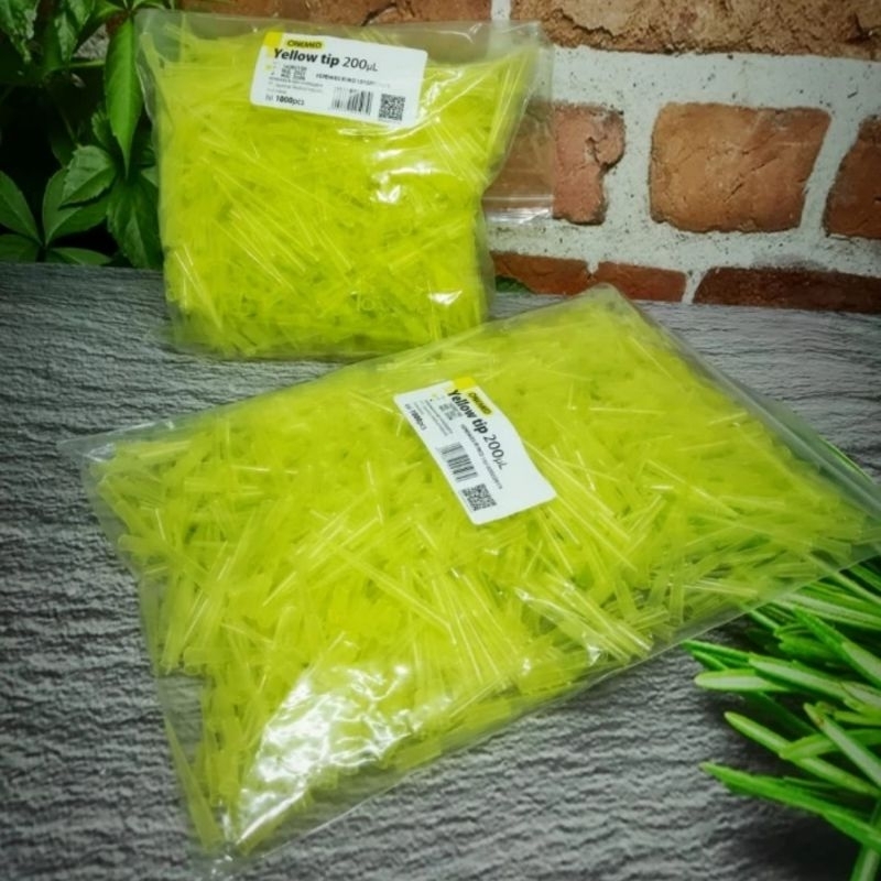 Jual Yellow Tips Micropipette 200ul Microtips Pipet Kuning Tip Kuning ...