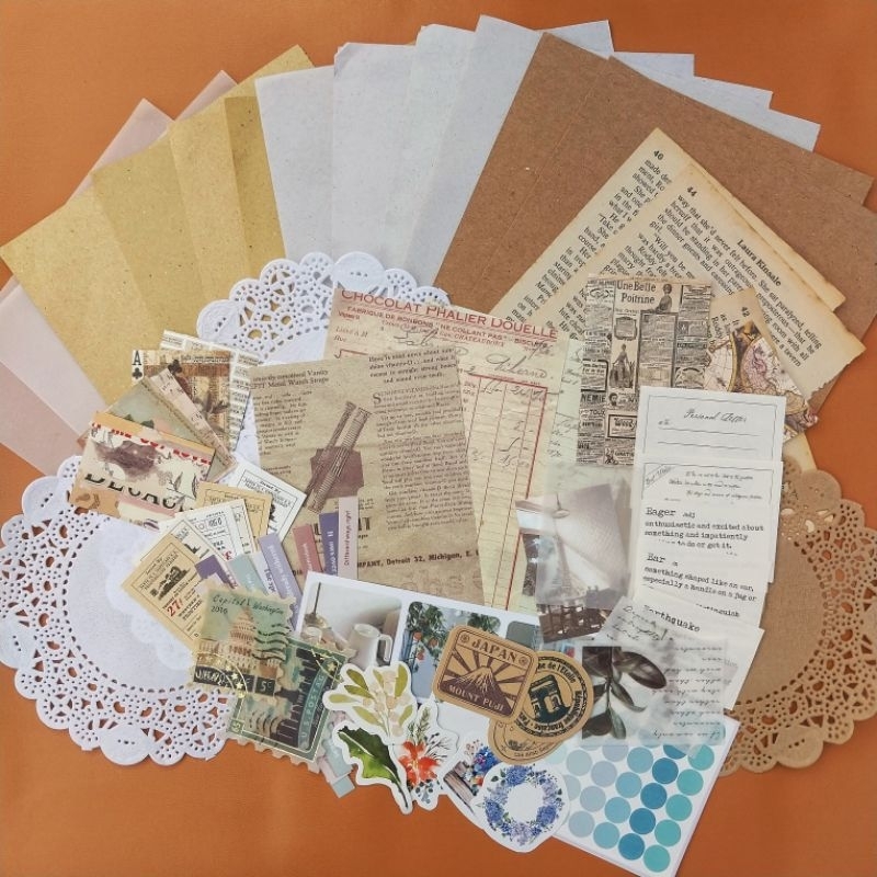 Jual 65+ Bujo Kit Chartafila vol.2 - Scrapbook Kit - Journaling Kit ...