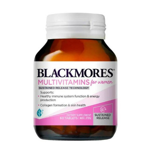 Jual Blackmores Multivitamin for Women Sustained Release 60 Tablets | Shopee Indonesia