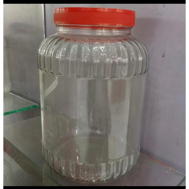 Jual Toples Kaca 3,5 Liter / Toples Kedaung / Toples Kaca Jumbo Bening ...