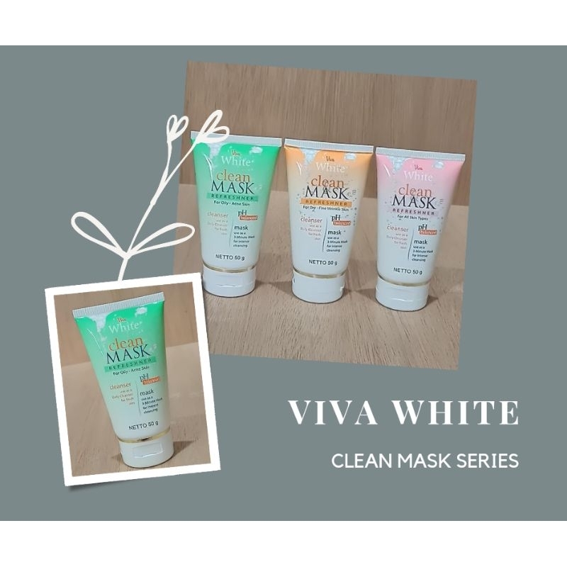 Jual Viva White Clean & Mask | Shopee Indonesia