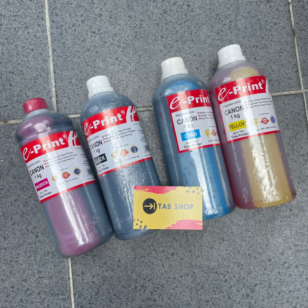 Jual TAB SHOP - EPRINT REFILL TINTA BULK INK 1KG - REFIL TINTA PRINTER ...