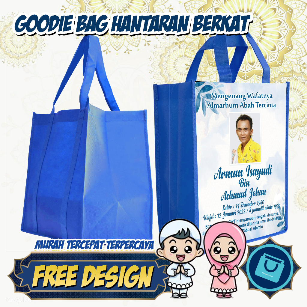 Jual TAS BERKAT HAJATAN CUSTOM AQIQAH , WALIMAH, TASYAKURAN HANTARAN ...