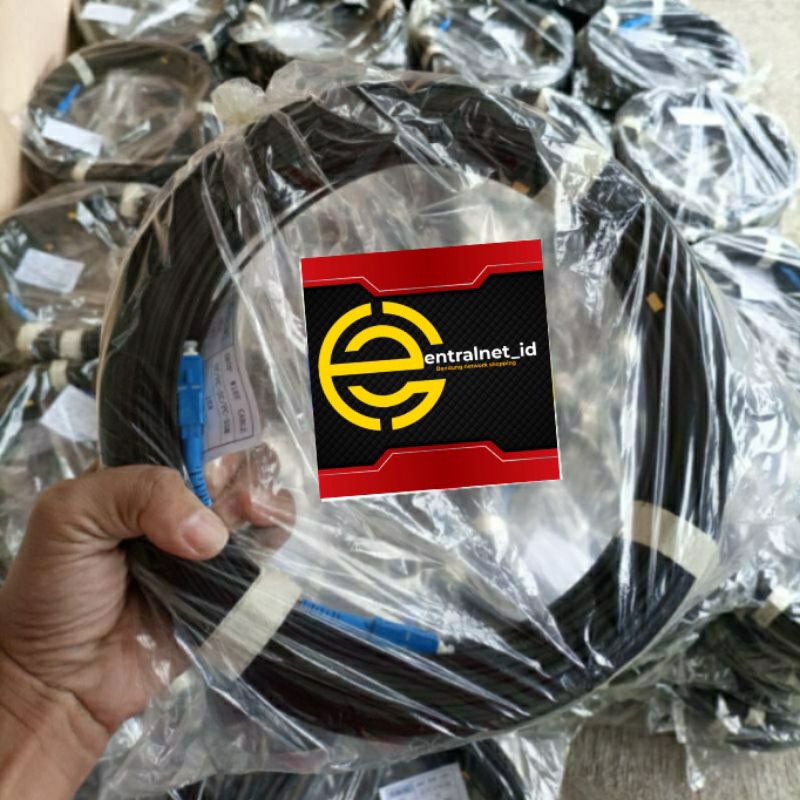 Jual Dropcore 1 core / Cable Fiber Optik Precon / FTTH 250 meter ...