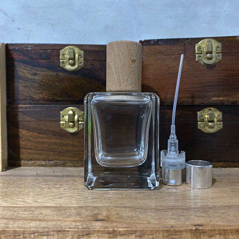 Jual BOTOL PARFUM TERBARU TUTUP KAYU JOMALONE 50ml-55ml UNIK KUALITAS ...