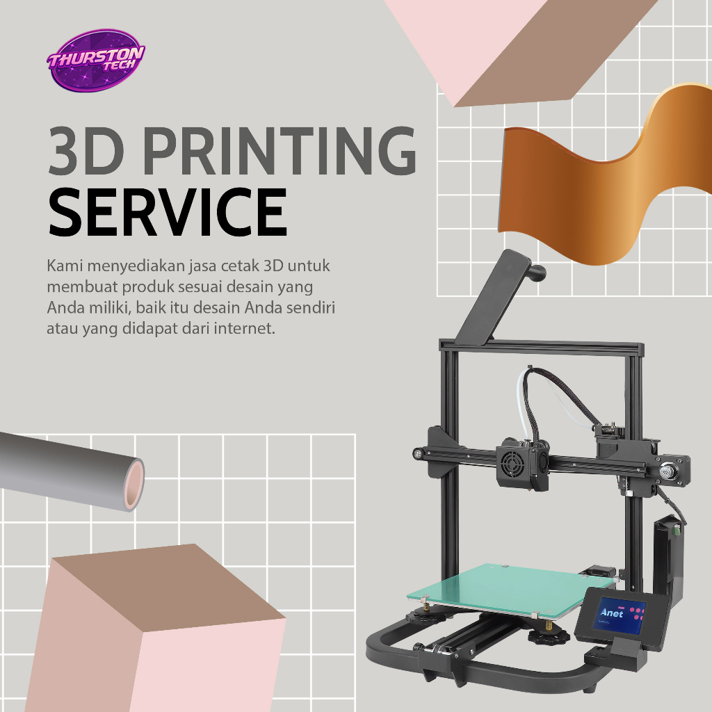Jual Thurston3D | Jasa Cetak 3D | 3D Printing | 3D Printer | Shopee ...