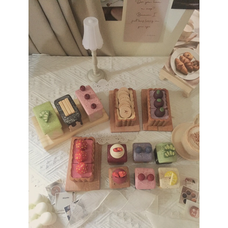 Jual wooden cube/rectangular cake and pie | Shopee Indonesia