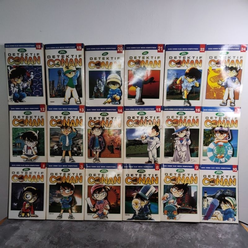 Jual Buku / Komik Detektif Conan, PT Elex Media Komputindo, Aoyama ...