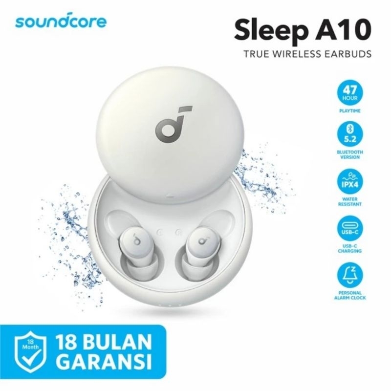Jual Anker Soundcore A10 Sleep Aid Earbuds Earphone Anti NoiseTWS ...