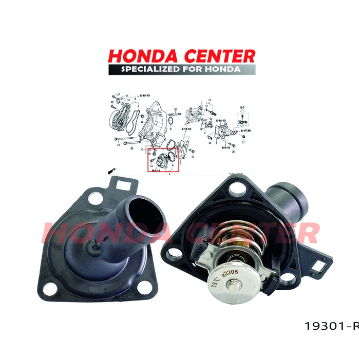 Jual Thermostat Crv Gen3 Gen4 2007 2008 2009 2010 2011 2012 2013 2014 2015 2016 2017 2400cc ...