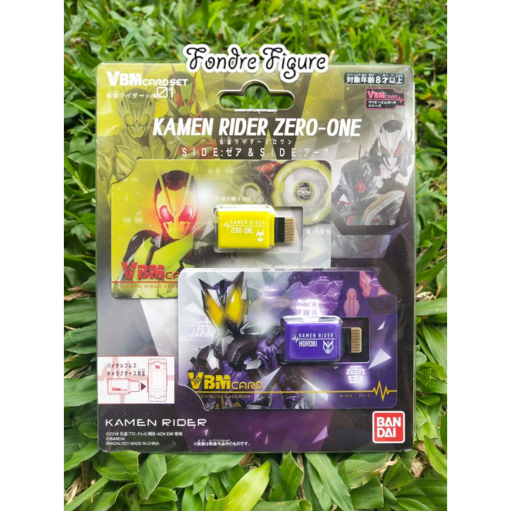 Jual ORIGINAL VBM CARD KR ZERO ONE & HOROBI SET KAMEN RIDER ZEA ARK ...