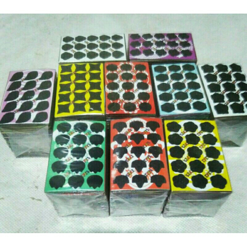 Jual MAINAN GOSOK GOSOK BOM 15 TITIK ISI 1000 PCS BELAKANG WARNA HITAM ...