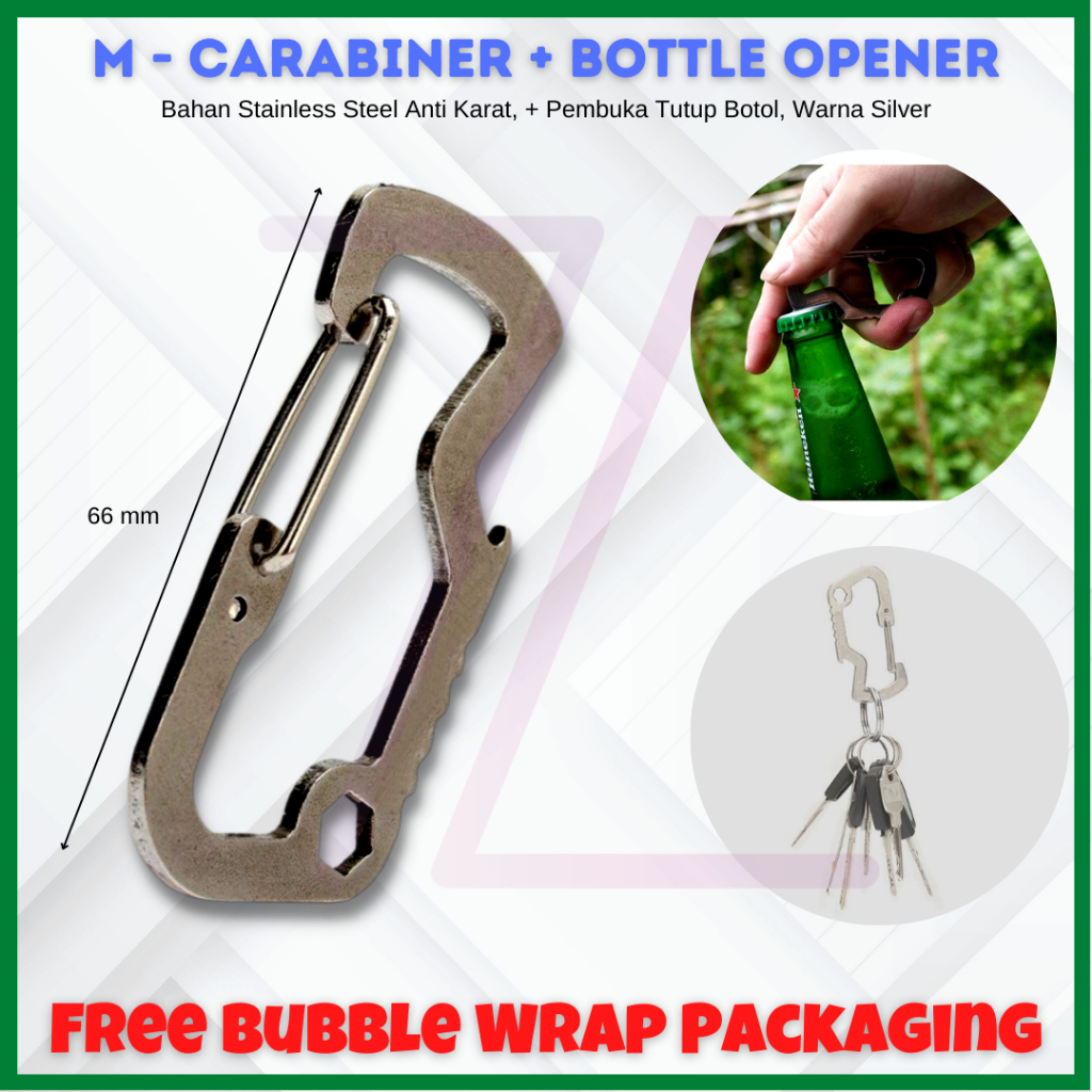 Jual Carabiner / Karabiner / Carabiner Gantungan Kunci Camping Hiking ...