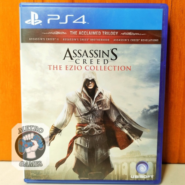 Jual Assassins Creed The Ezio Collection Kaset PS4 Assassin Creed The Ezio Collection CD BD Game ...